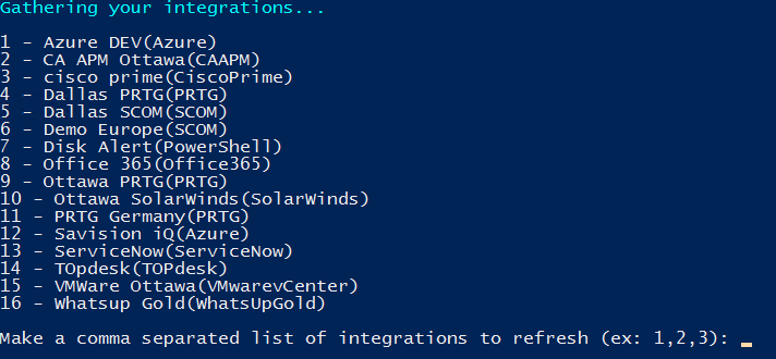 Clear orphaned data from an integrations
